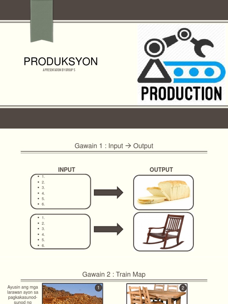 Report Sa Produksyon | PDF