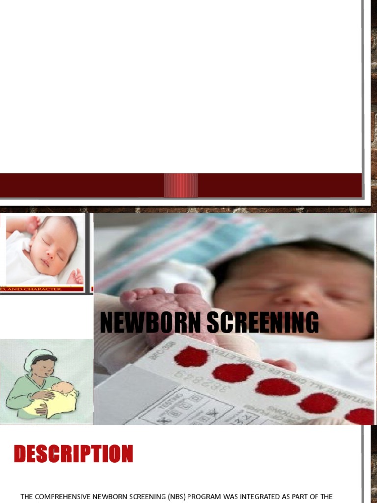 Newborn Screening 1 | Download Free PDF | Screening (Medicine ...