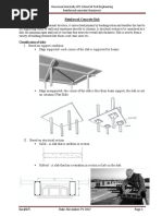 One Way Simply-Supported and Continuous Solid Slab | PDF | Bending ...