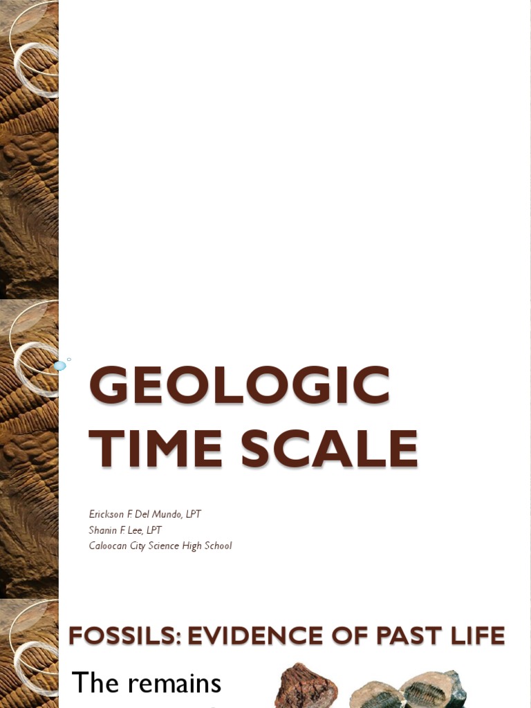 Geologic Time Scale - PPTX (Autosaved) | PDF | Geologic Time Scale ...