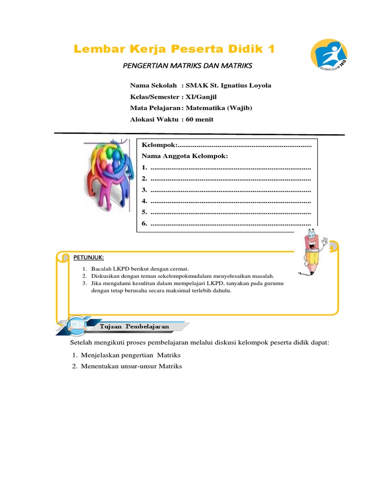 LKPD Matriks | PDF