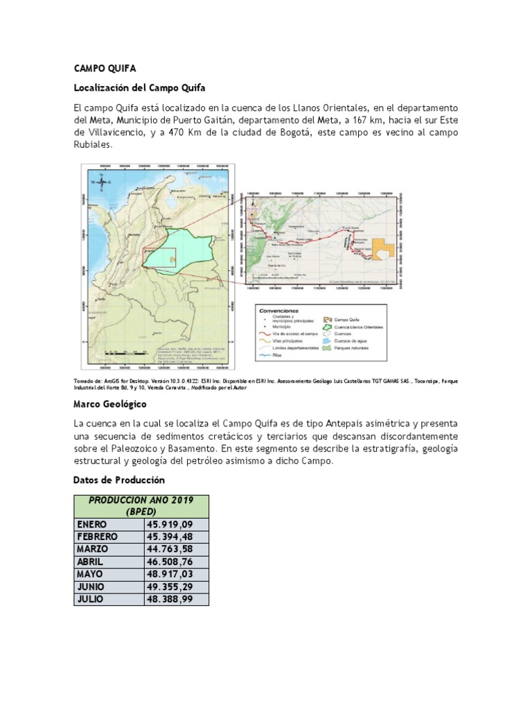 Campo Quifa Entrega | PDF