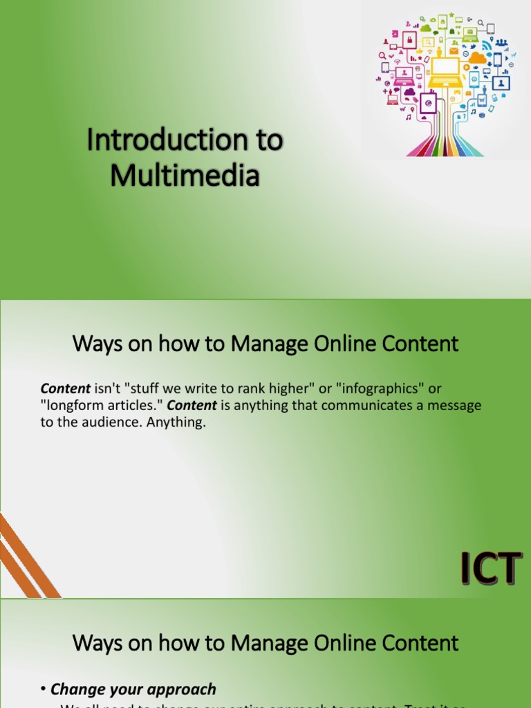 Introduction To Multimedia | PDF | Data Compression | Educational Assessment