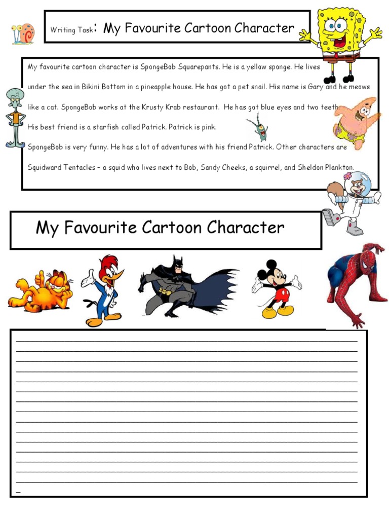 My Fav Cartoon | PDF