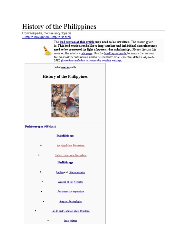 History of The Philippines | PDF | Philippines