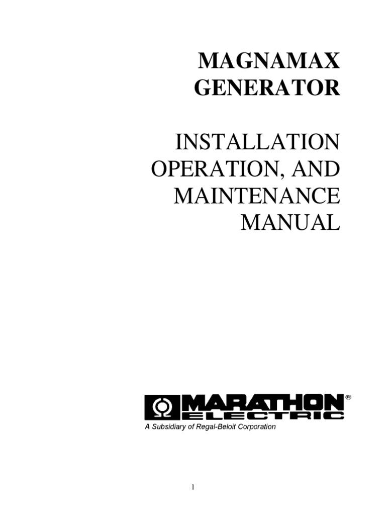 MagnaMax Main Alternator PDF | PDF | Electric Generator | Insulator ...
