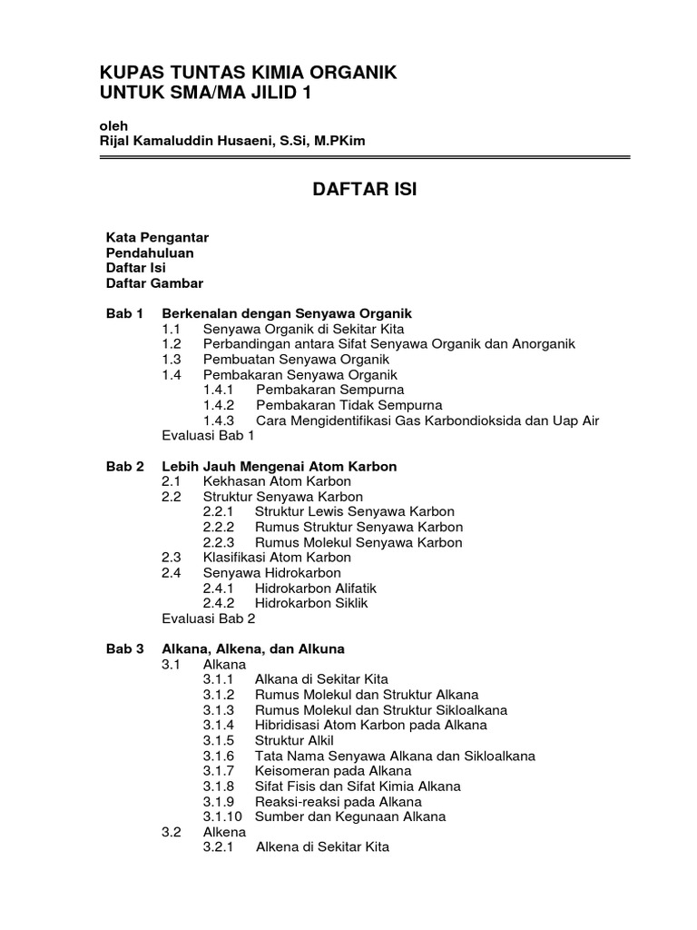 Contoh Outline Buku Ilmiah | PDF