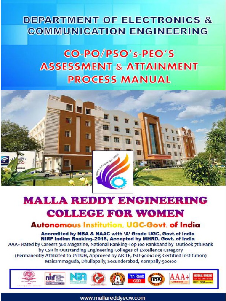 Ece Assessment Manual | PDF | Engineering | Electronic Engineering