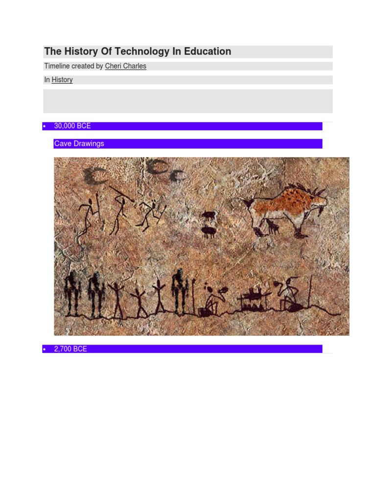 Evolution of Technology in Education | PDF | Educational Technology ...