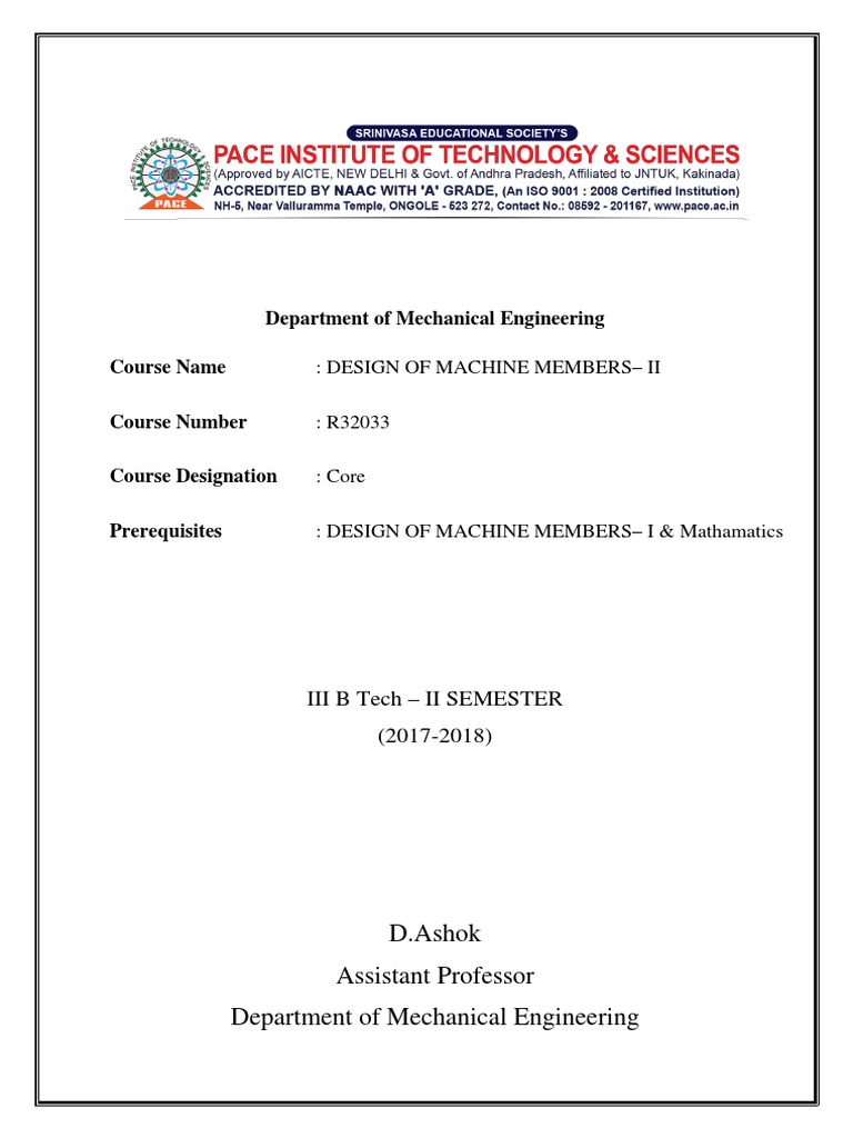 DMM Ii | PDF | Engineering | Gear