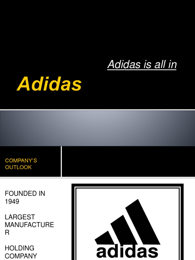 Adidas Is All in | PDF