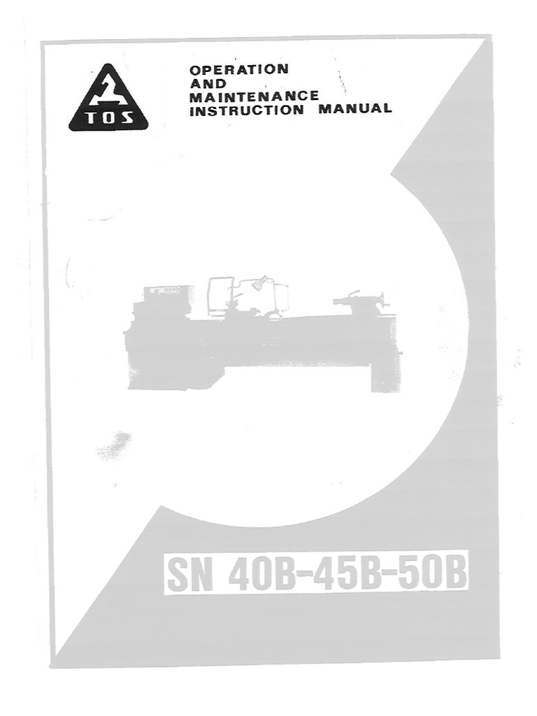 Trencin Tos Sn40b Sn45b Sn50b | PDF