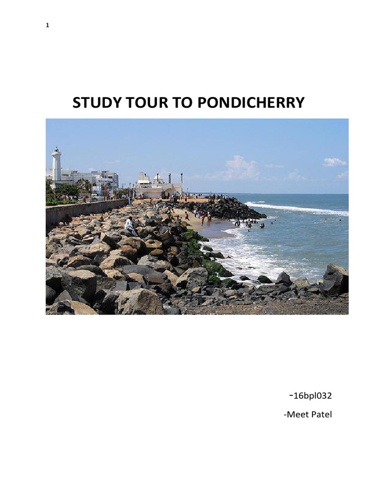 Study Tour To Pondicherry | PDF