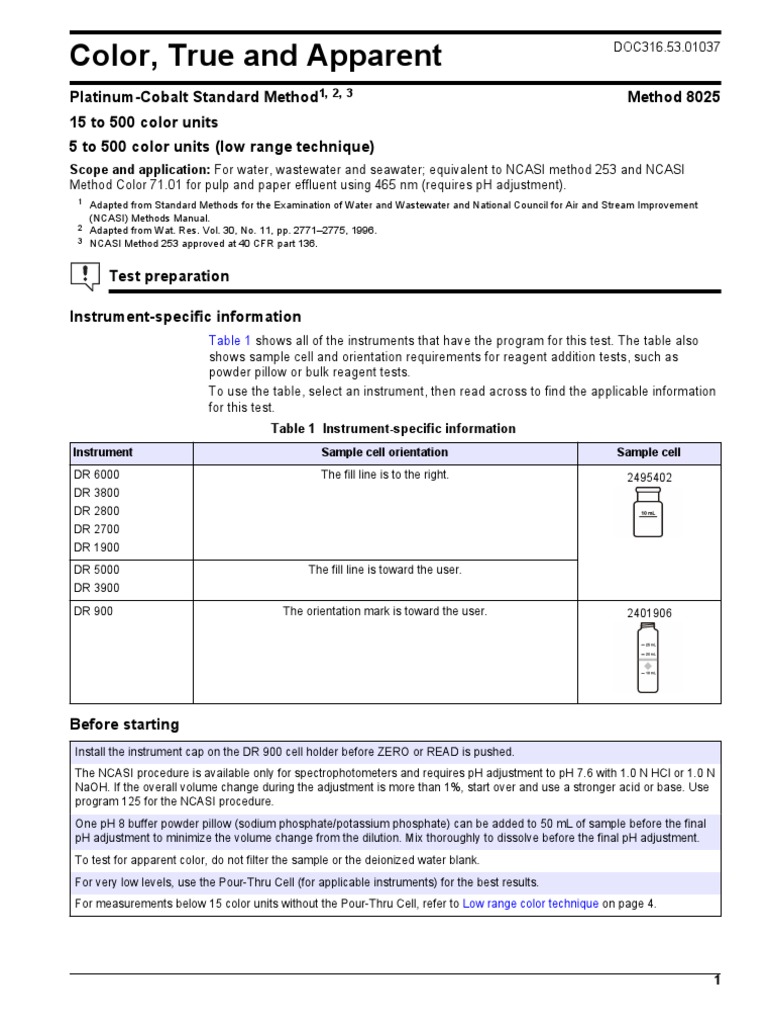 Uv Vis Color | Download Free PDF | Calibration | Ph