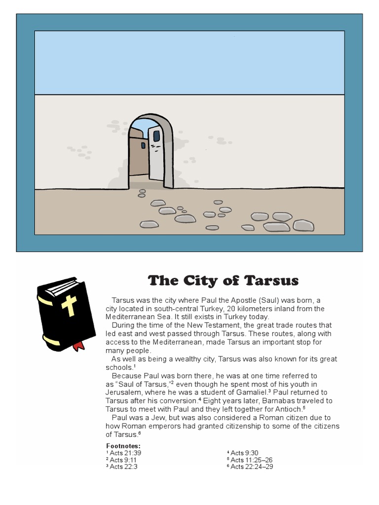 3DPicture Cities of The Bible: The City of Tarsus | PDF | Acts Of The ...