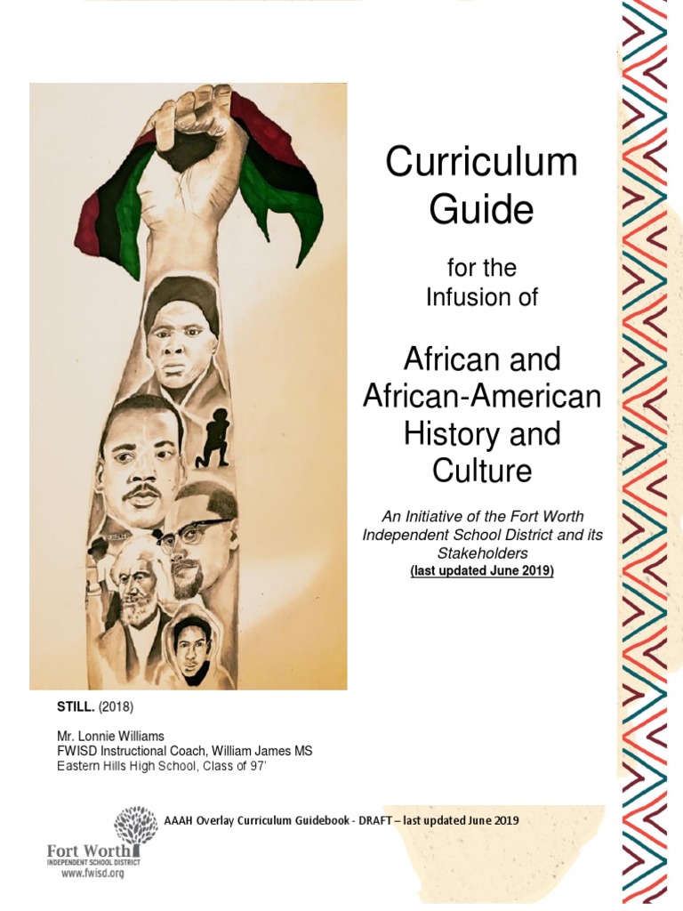 African and African American Curriculum Guidebook DRAFT | Download Free ...