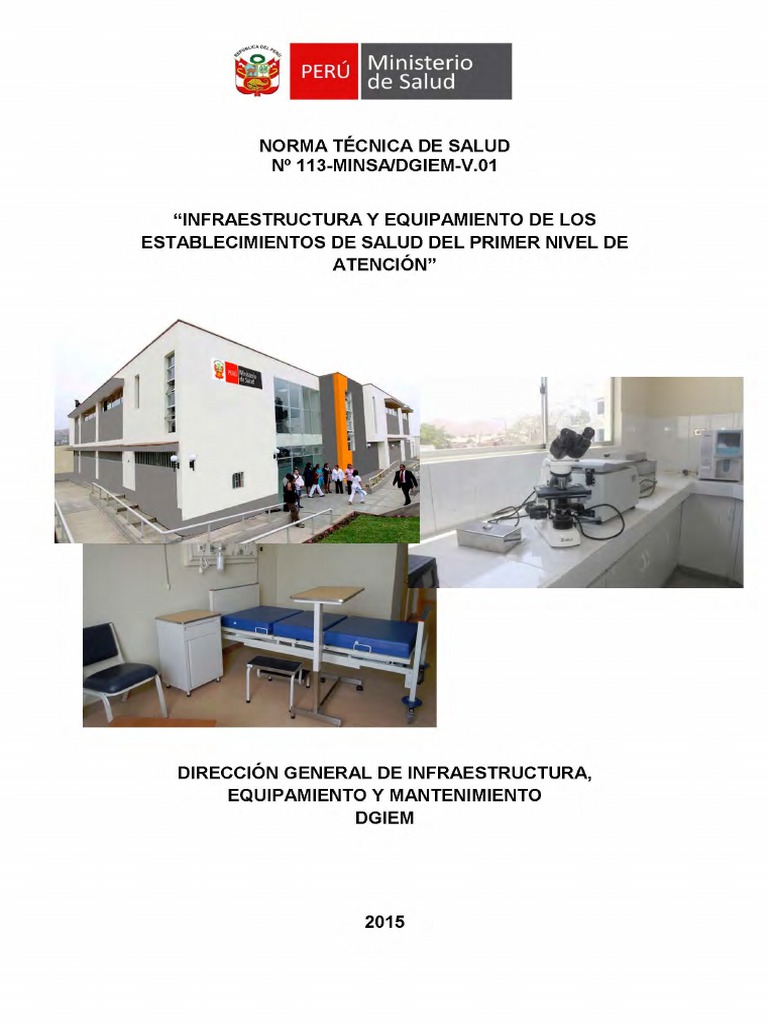 Norma Tecnica De Salud 113