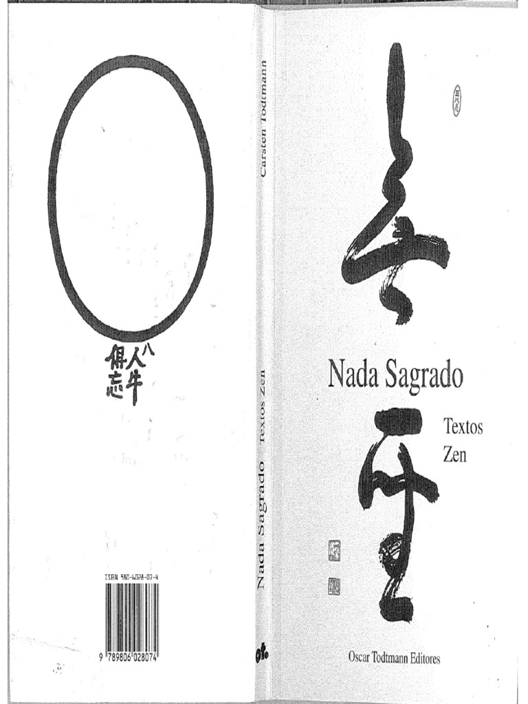 Nada Sagrado Filosofia ZEN | PDF