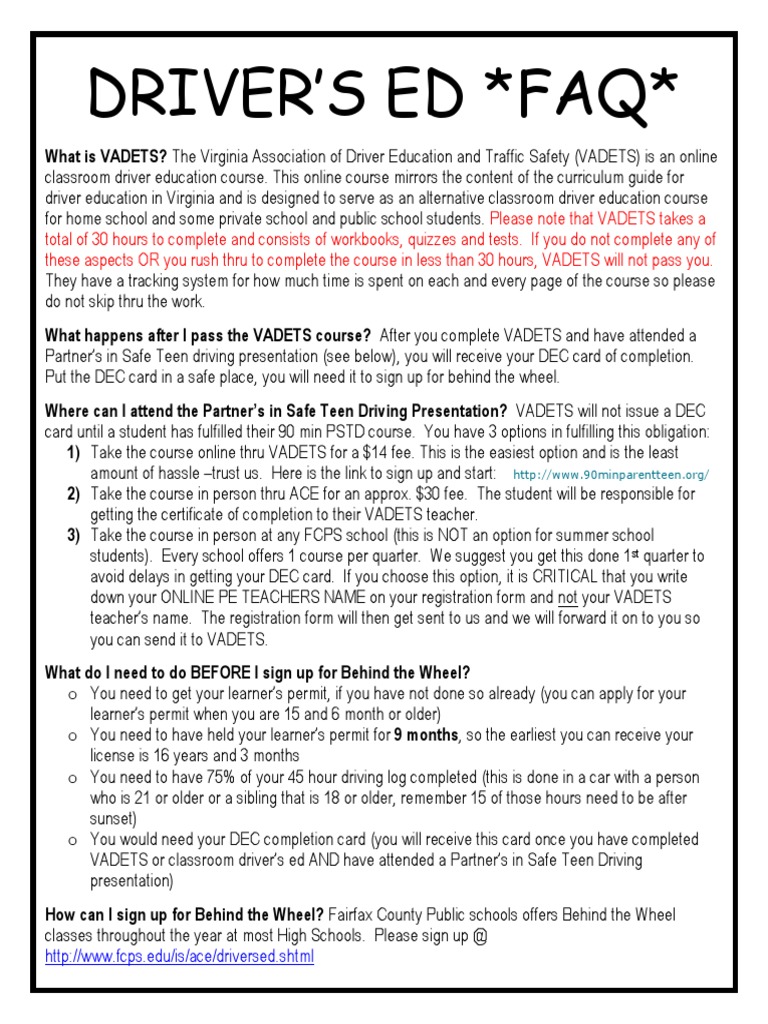 Drivers ED FAQ | Download Free PDF | Behavior Modification | Learning