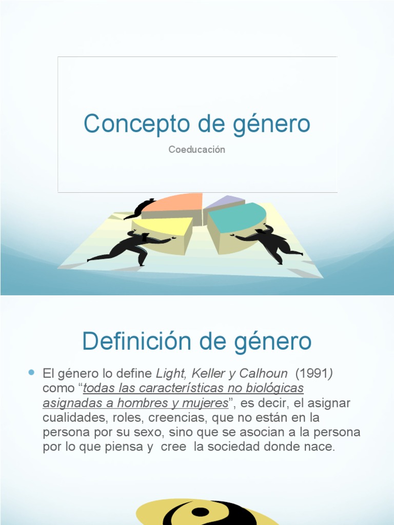 Concepto de Genero | Descargar gratis PDF | Mujer | Sexismo