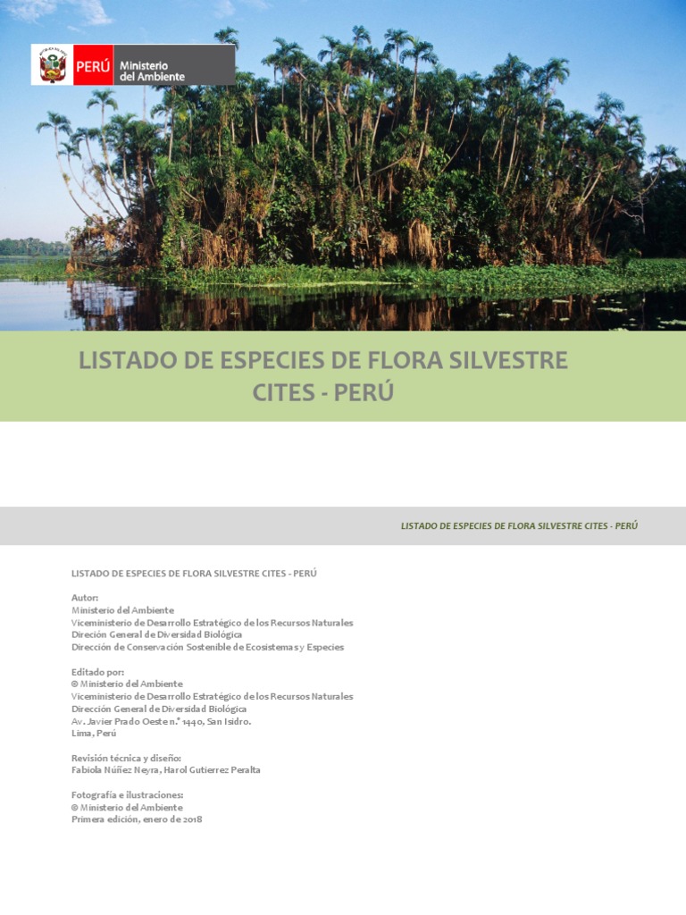 Listado Flora Cites Final | PDF | Cita | Biodiversidad