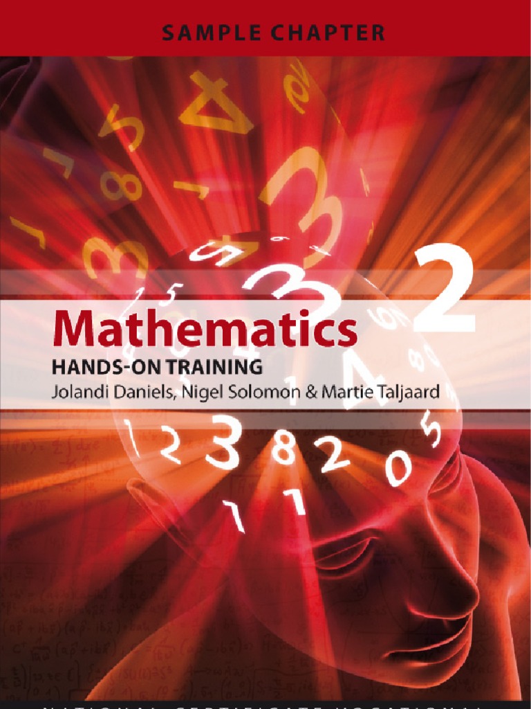 NCV2 Mathematics Hands-On Training 2010 Syllabus - Sample Chapter | PDF ...