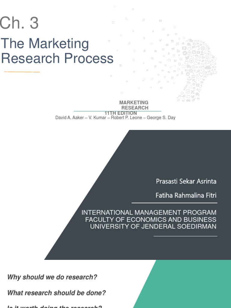 The Marketing Research Process PPT | PDF | Question | Decision Making