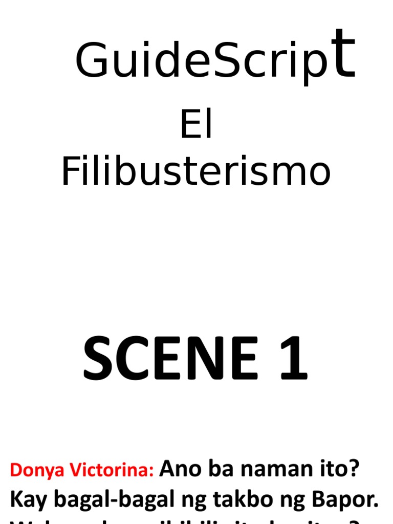 Guide Script Pdf