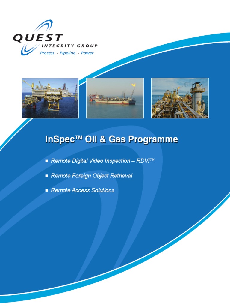 Inspec Oil & Gas Programme | PDF | Energy Technology | Chemical Engineering