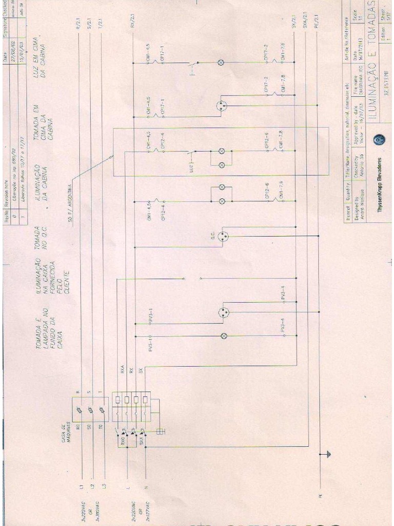 Mcinv4 Modolo MCP7 Thyssen PDF | PDF