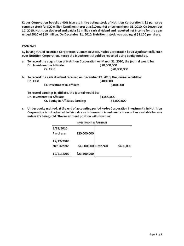 Homeworks CFR 5 | PDF | Finance & Money Management