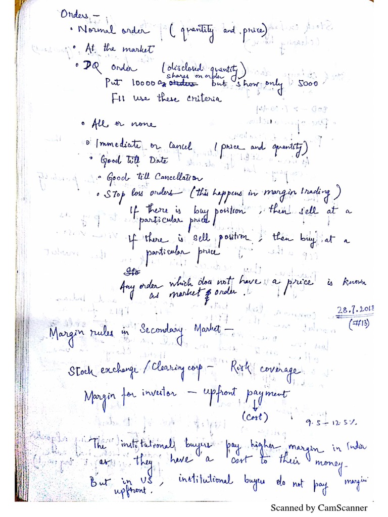 FSnotes 13 To 16 | PDF