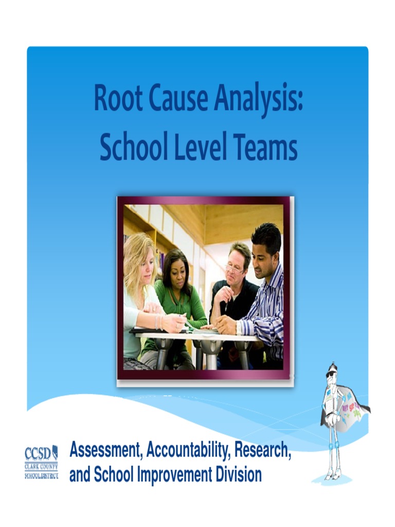Root Cause Analysis School Level Teams | PDF | Data Analysis ...