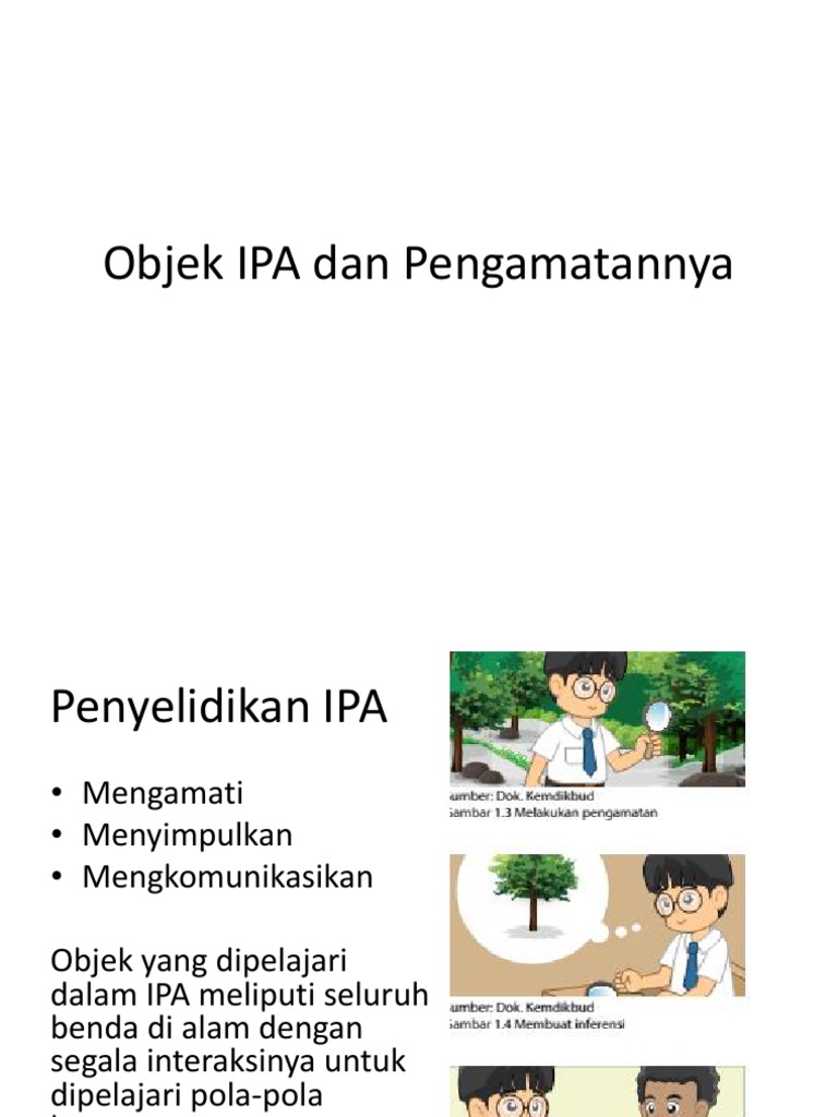 Objek IPA Dan Pengamatannya | PDF