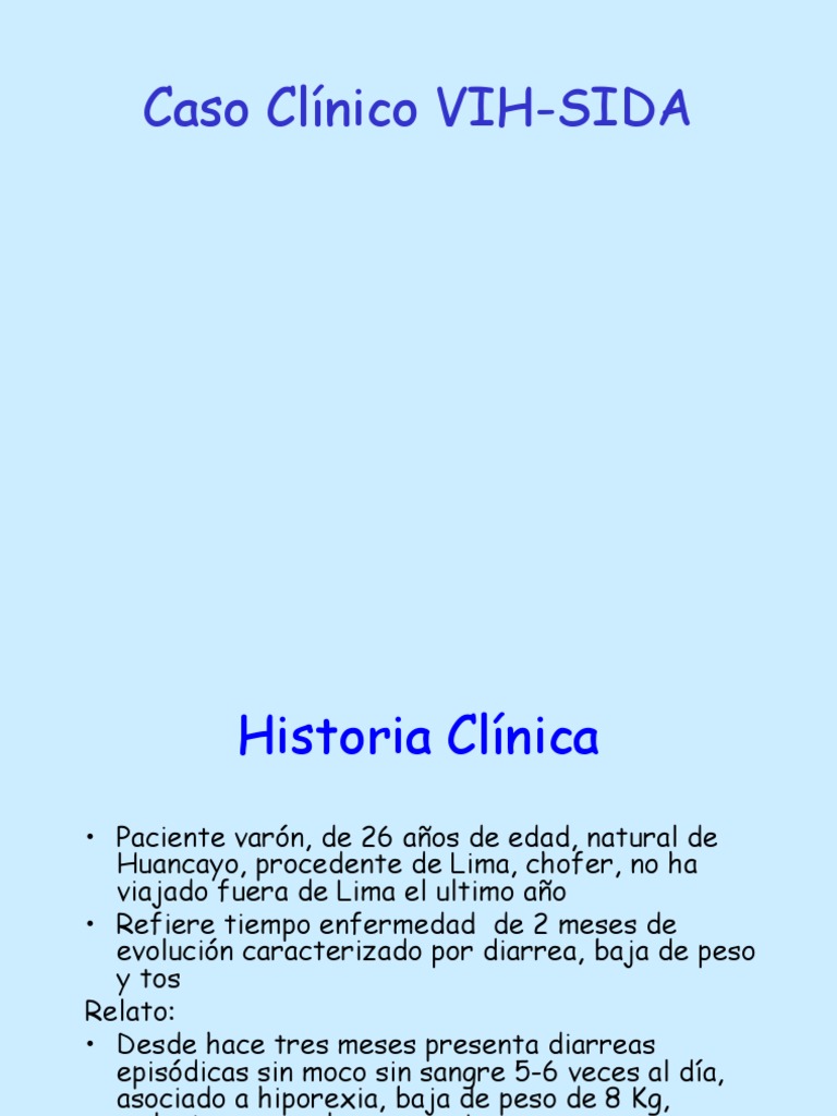 Caso Clinico Sida | PDF