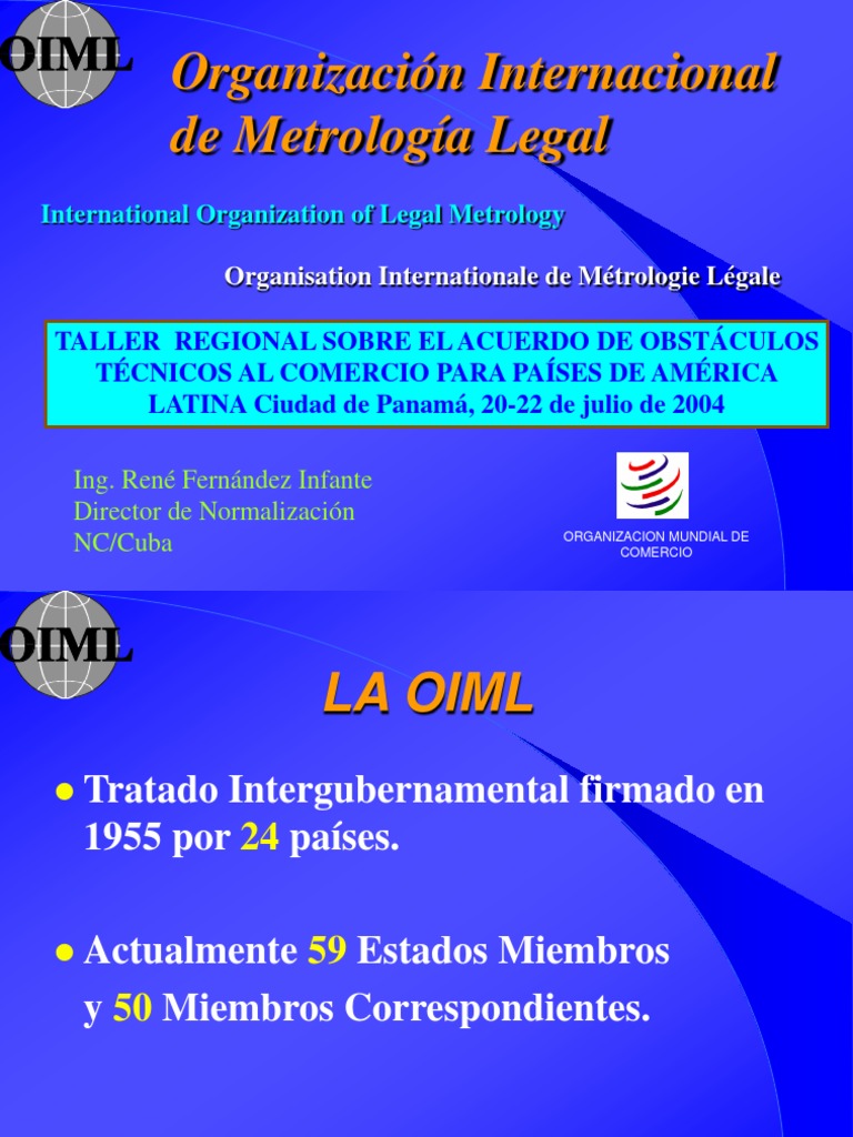 Oiml S | PDF | Metrología | Medición
