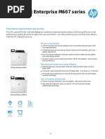 HP Color LaserJet Managed MFP E786dn (5QJ90A) Spec Sheet | PDF