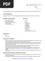 Lesson Plan 3 - Clouds PDF | PDF | Cloud | Atmospheric Sciences