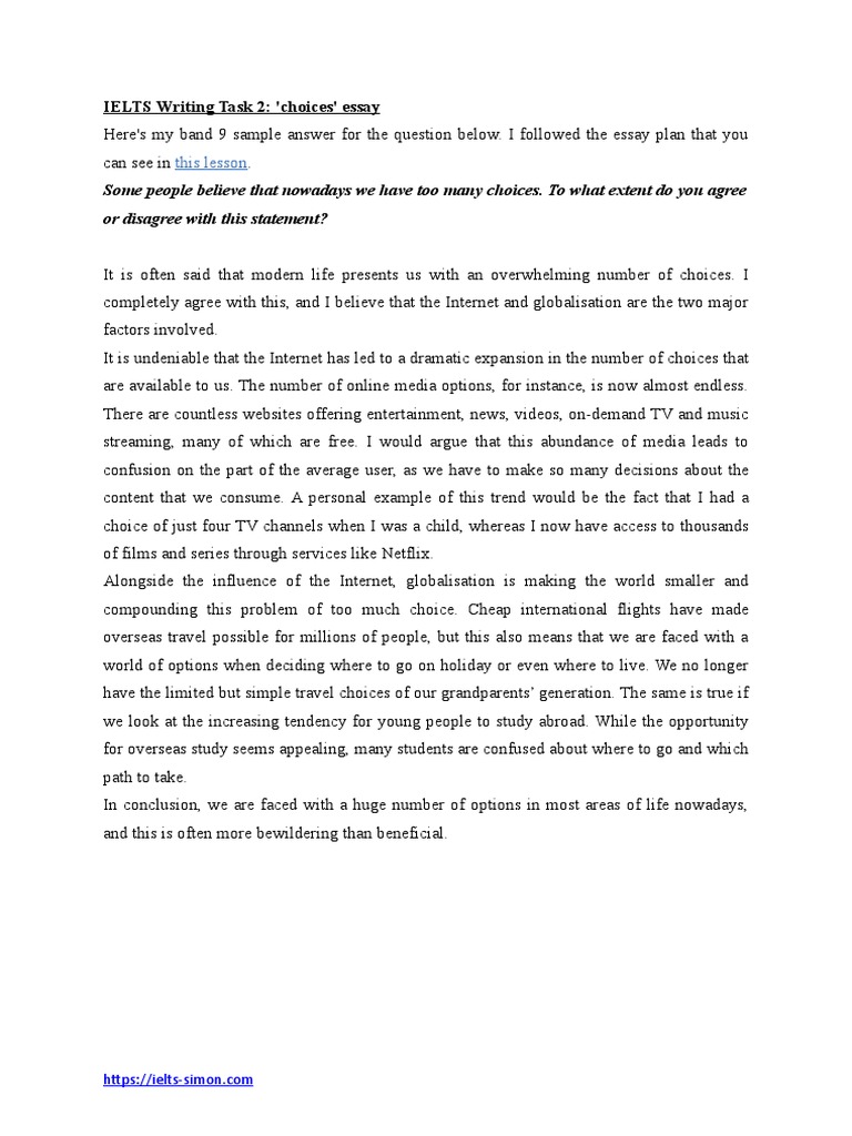 IELTS Writing Task 2 | PDF | Artificial Intelligence | Intelligence (AI ...