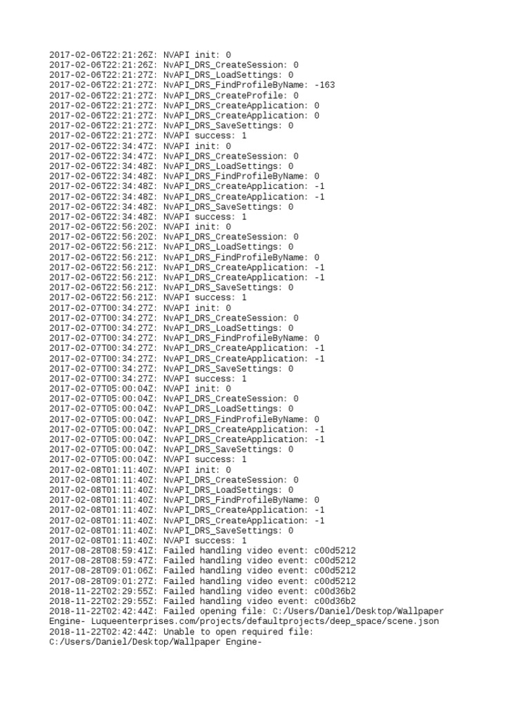 Log | PDF | C (Programming Language) | Software Development