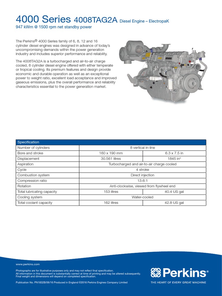 4008tag2a 1531817937 | PDF | Diesel Engine | Turbocharger