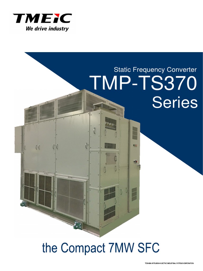 TMP-TS370 Static Frequency Converter | PDF | Power Inverter | Rectifier