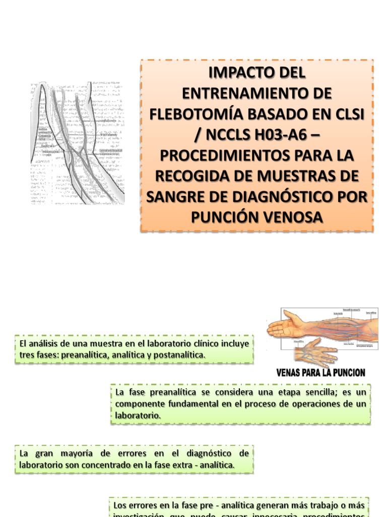 flebotomia clsi | Especialidades Medicas | Medicina CLINICA | Prueba ...