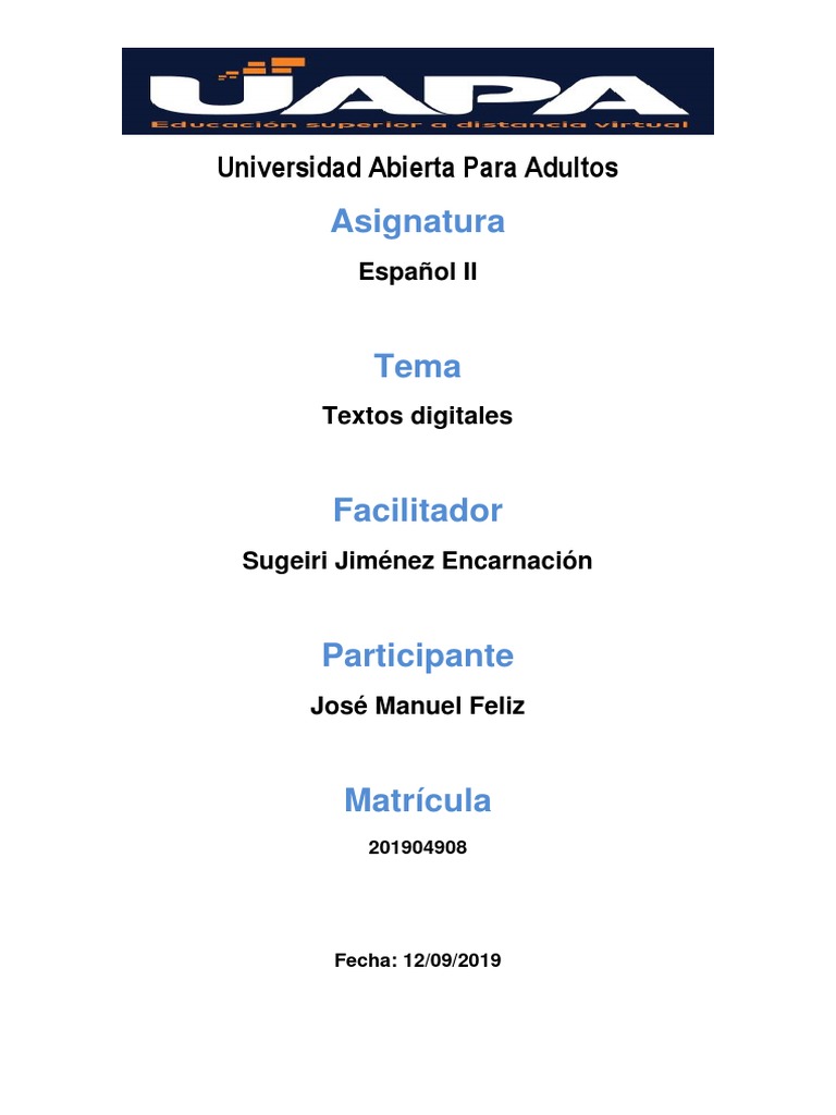 Unidad 10 Textos Digitales | PDF | Blog | Foro de Internet