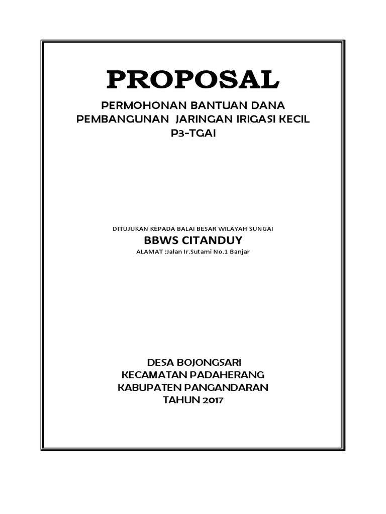 Proposal P3a | PDF