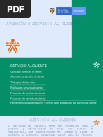 Presentacion Servicio Al Cliente | PDF | Servicio al Cliente | Calidad (comercial)