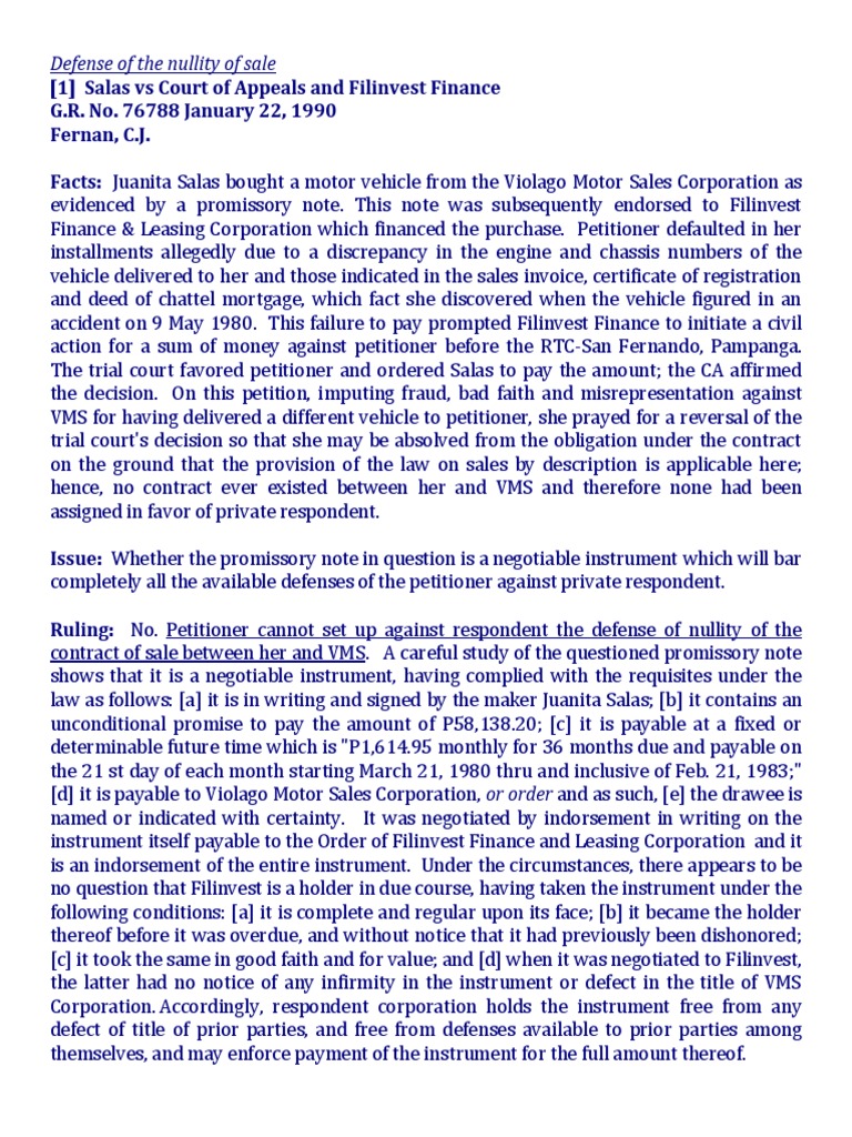 Defense of forgery in a case involving encashment of forged checks ...