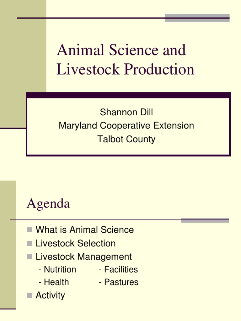 Animal Science and Livestock ProductionA | PDF | Hay | Grazing