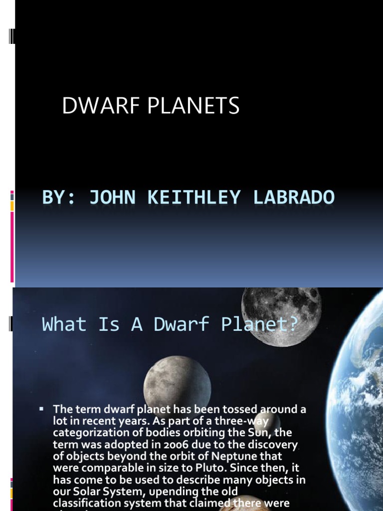 Dwarf Planets | PDF