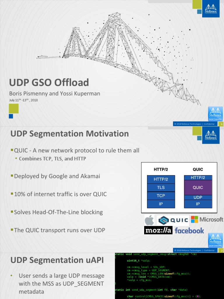Udp Segmentation Offload Pdf Network Packet Internet Standards